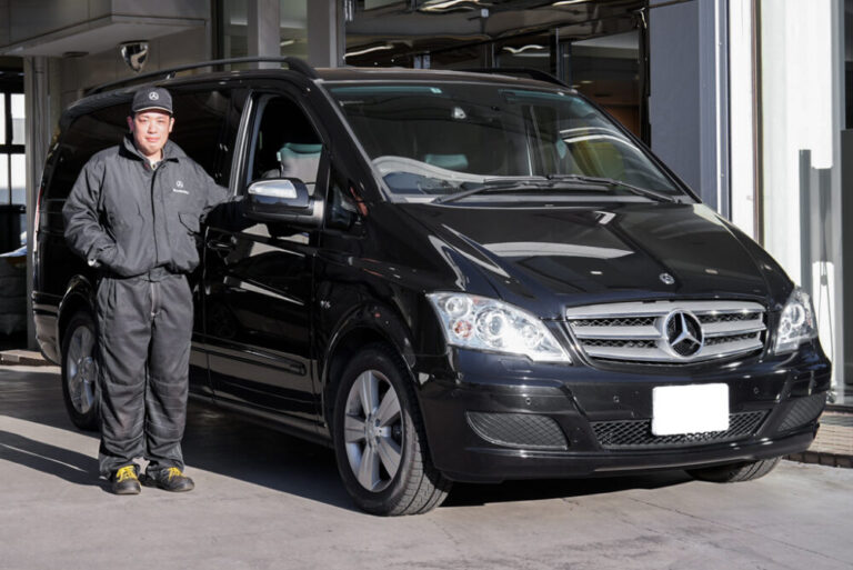 【スタッフ愛車紹介】家族のためにEクラスワゴンからミニバンへ乗り換え【メルセデス・ベンツV350】 | 宮園輸入車販売株式会社公式ブログ